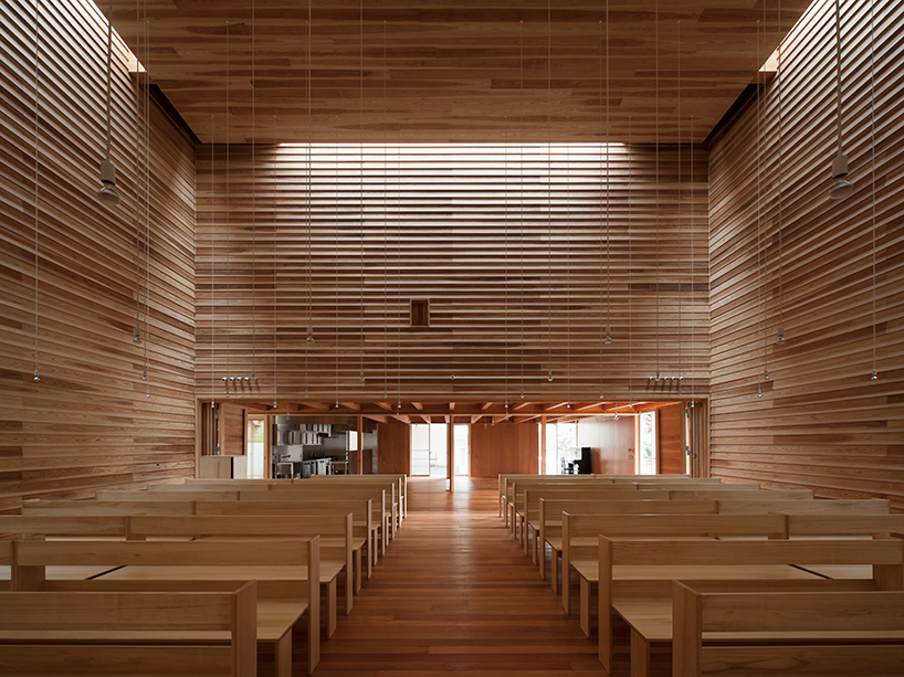 A church entirely made of wood in Japan – ArchiBat Mag