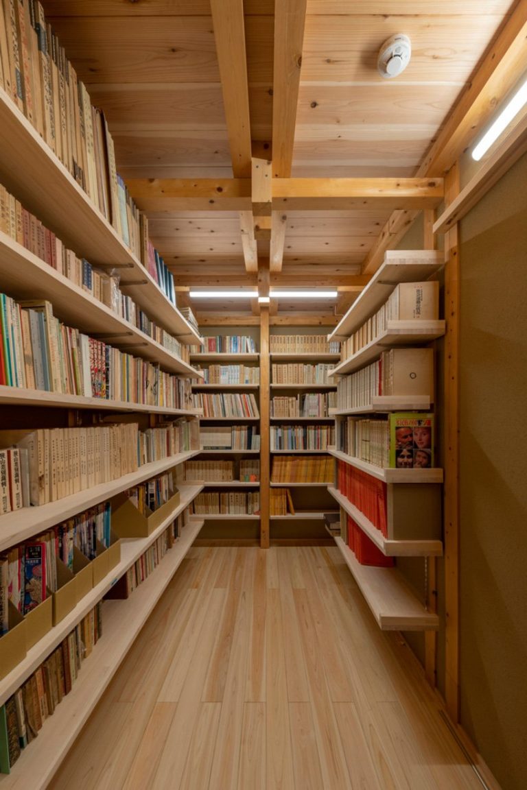 A wooden library in Kyoto – ArchiBat Mag