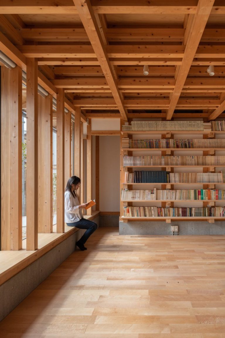A wooden library in Kyoto – ArchiBat Mag