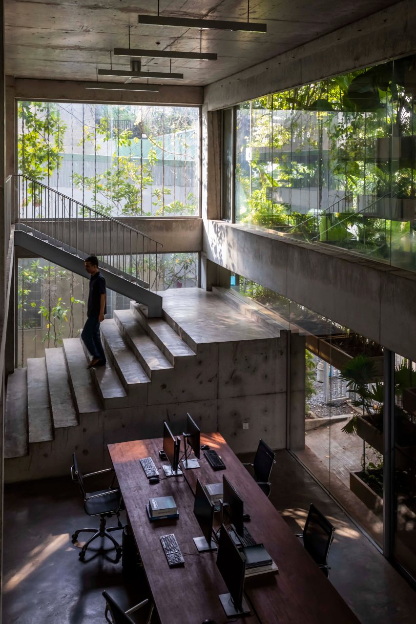 Une agence d’architecture végétalisée en milieu urbain – ArchiBat Mag